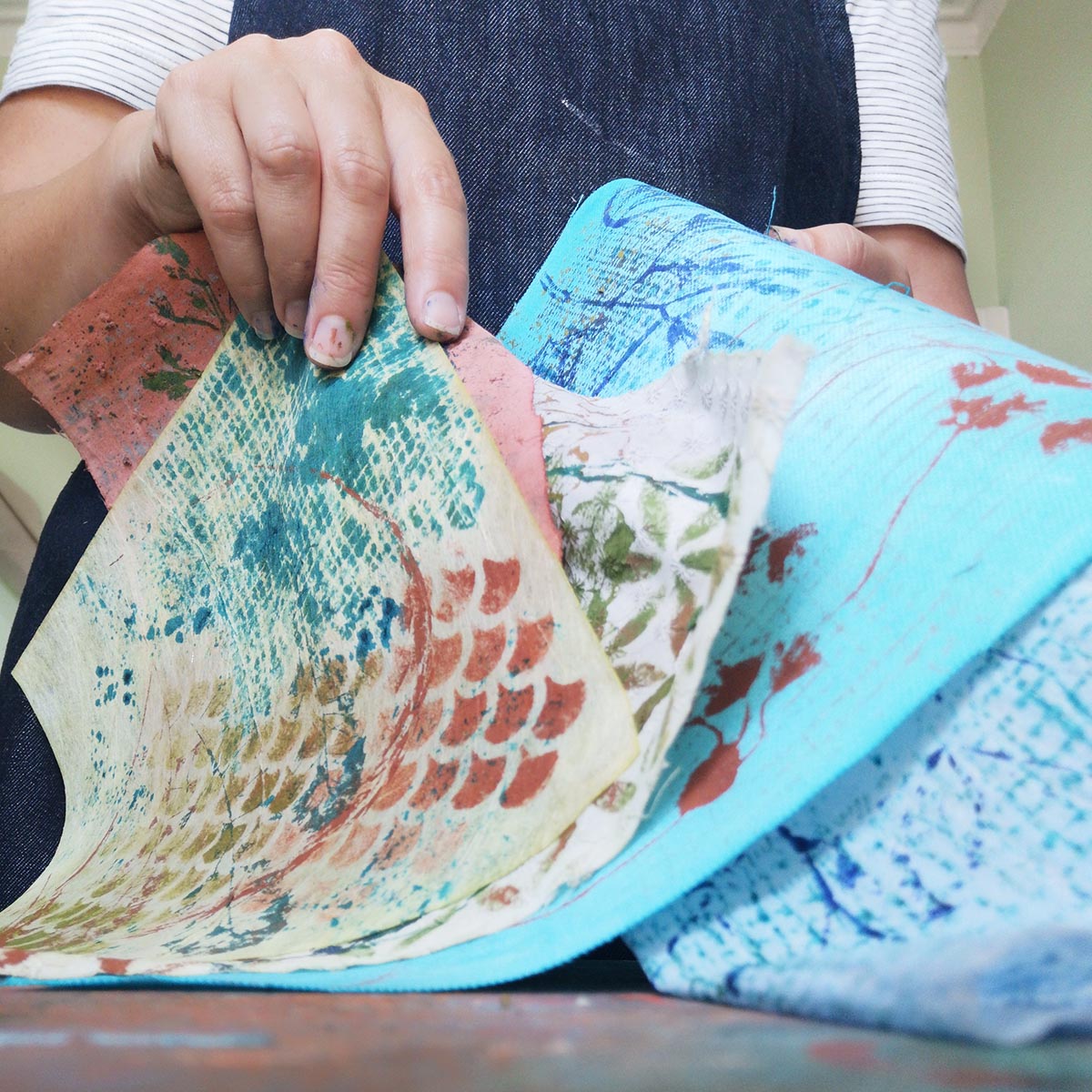 Mini Abstract Collage Workshop - Flourish