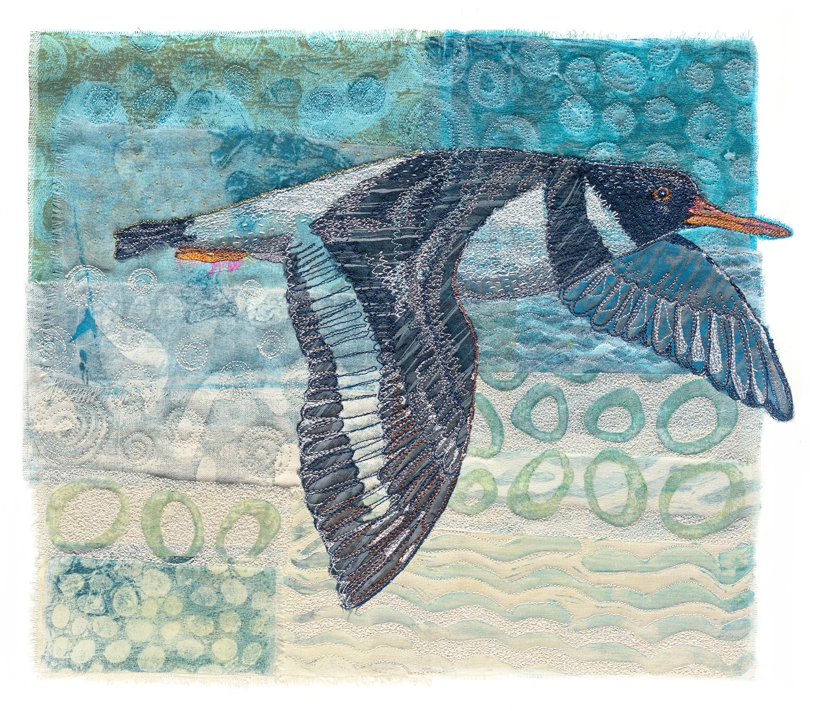 Coastal Layers - Bird Embroidery with Deborah Campbell - Flourish