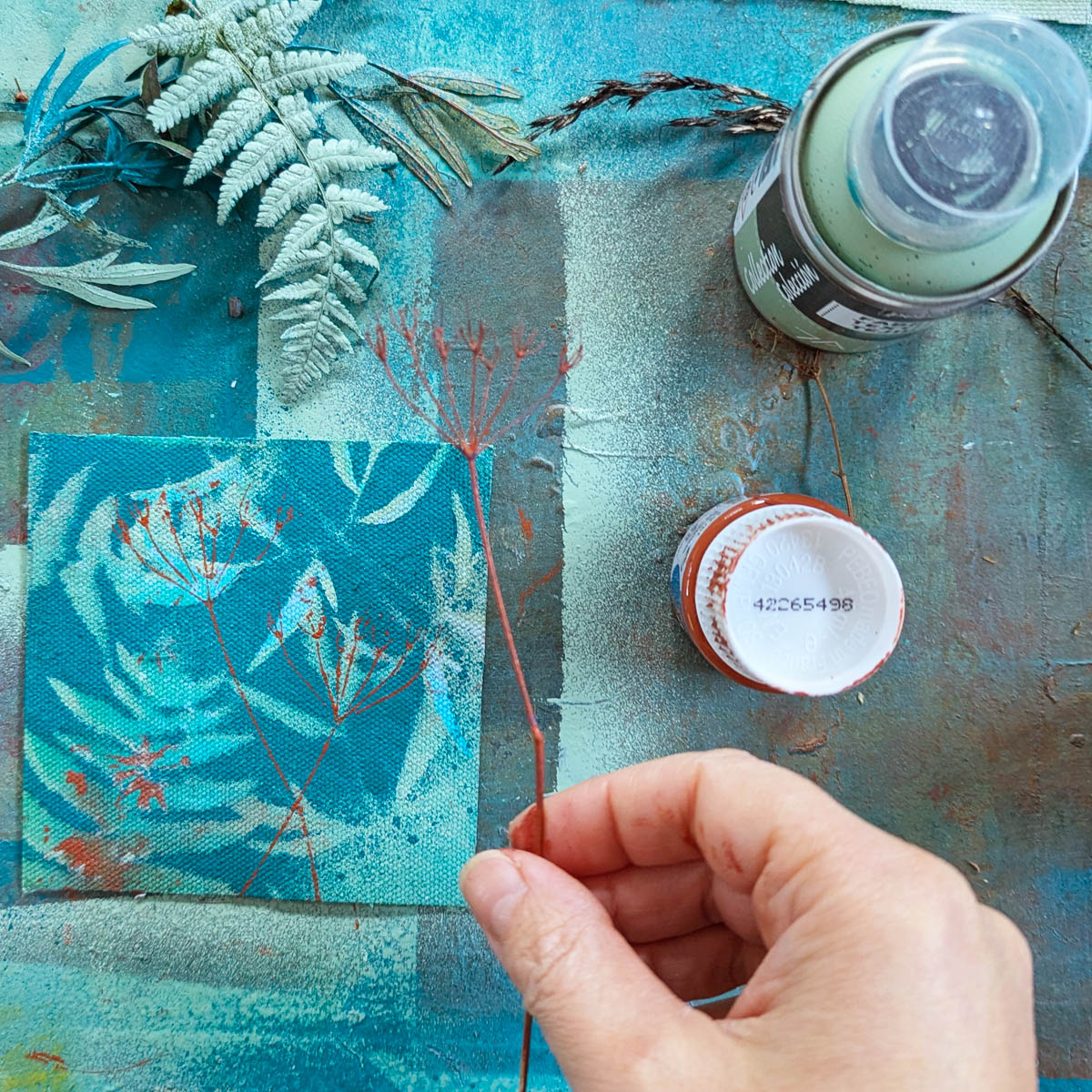 6 creative prompts to get started with mixed media textiles