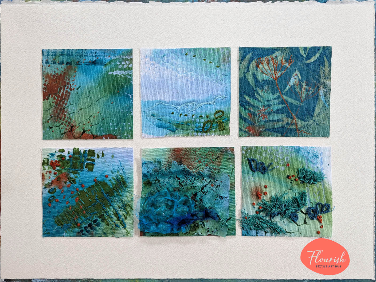 6 creative prompts to get started with mixed media textiles
